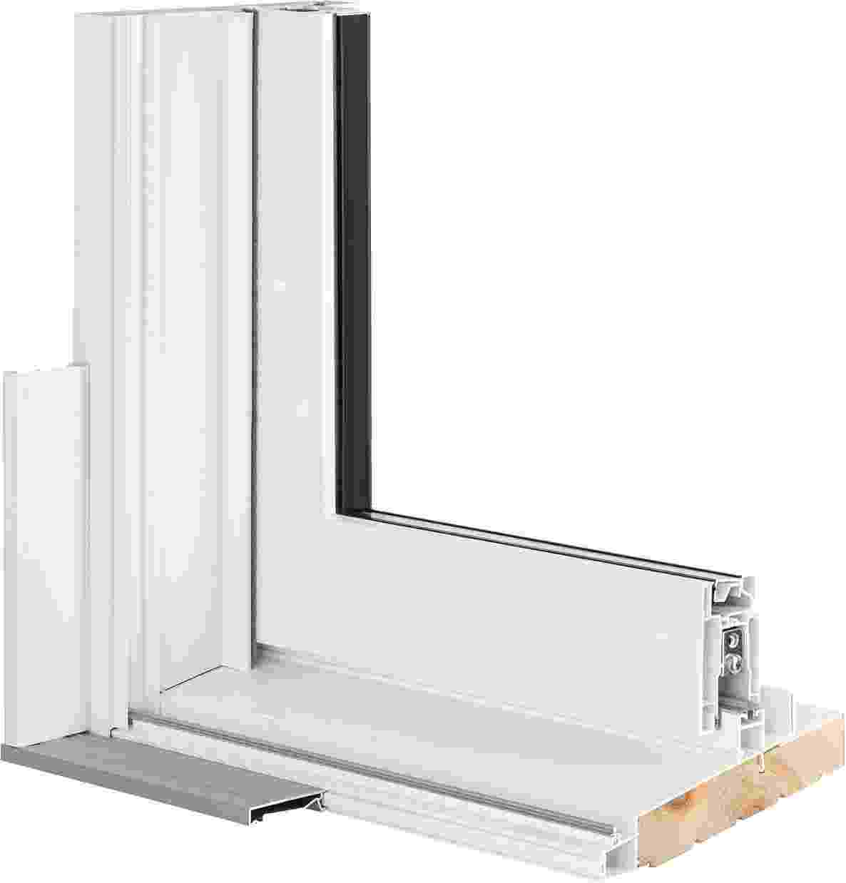 Porte Patio en PVC Decko | Portes et Fenêtres de l'Est
