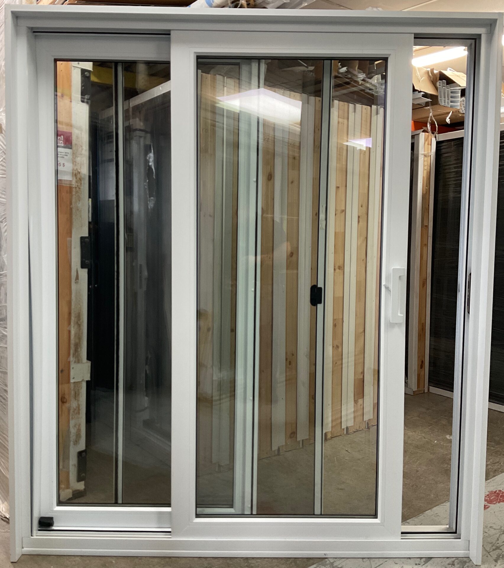 1466PP Porte patio PVC 6' Blanche 70 3/4x81 ouv. Gauche | Portes et ...